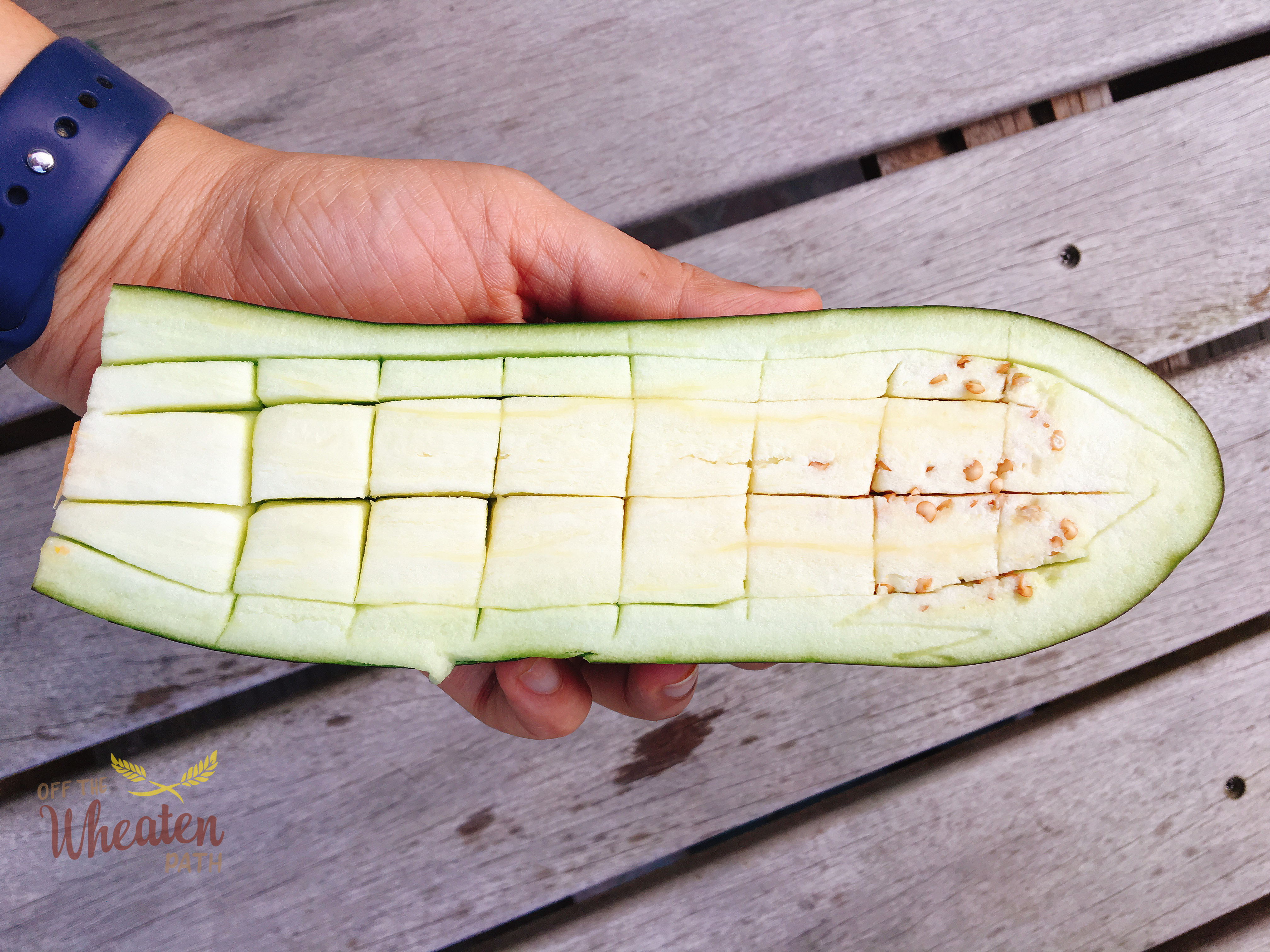 Stuffed Baked Eggplant Skins - Off The Wheaten Path