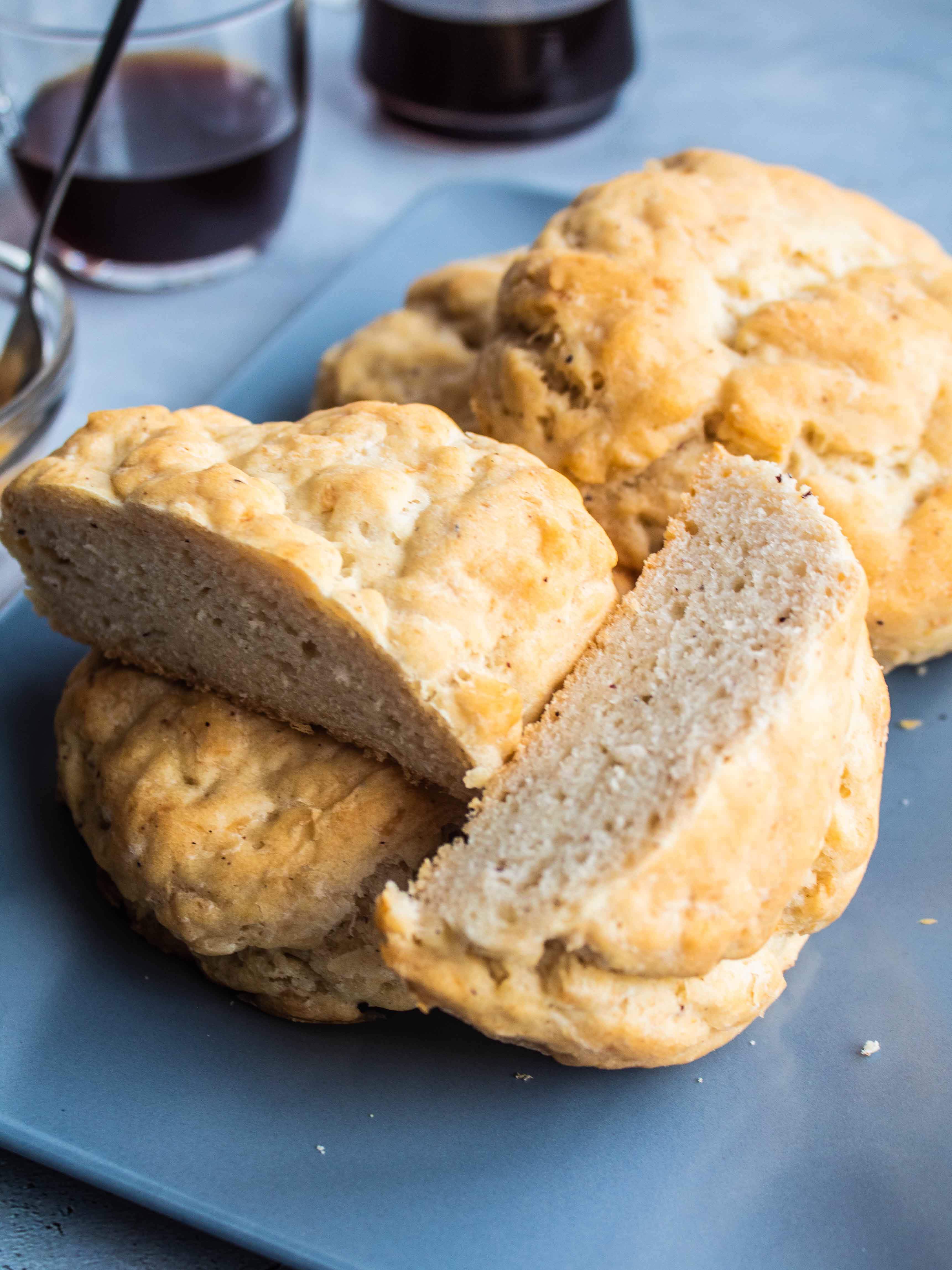 Trinidad Coconut Bake | Gluten Free with Dairy Free Option