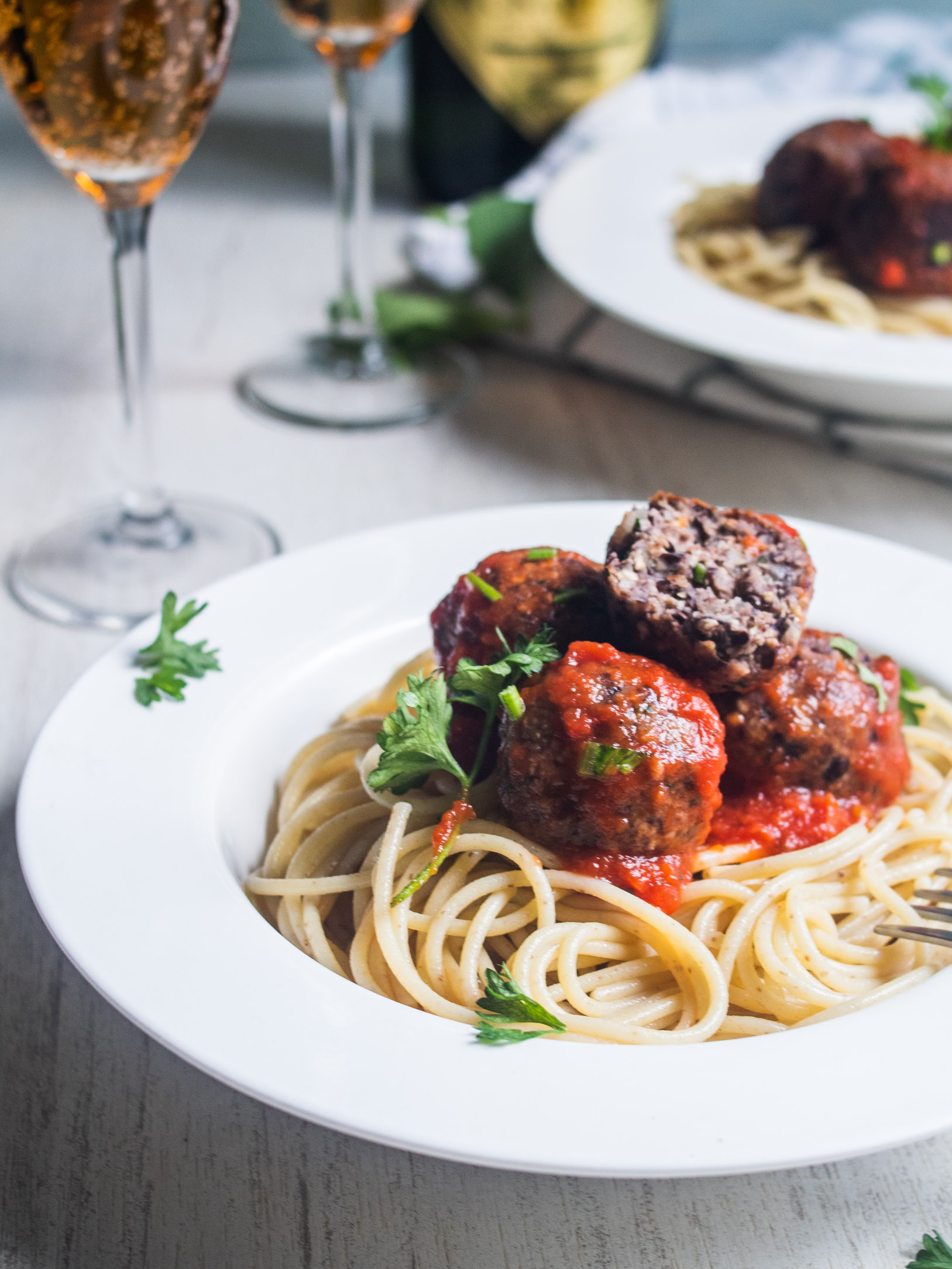 Gluten Free Vegan Black Bean Meatballs - Off The Wheaten Path